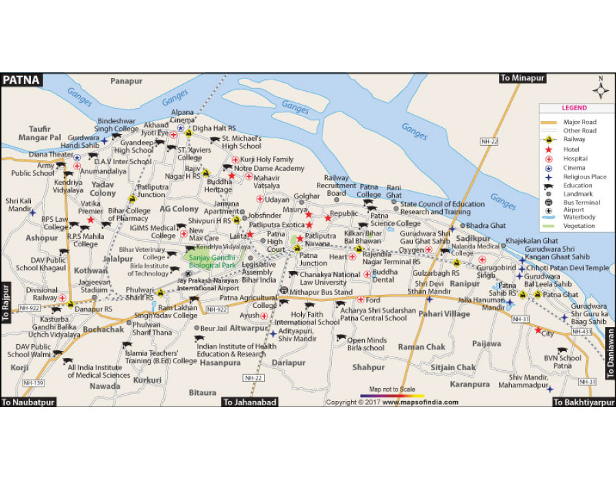 Buy Patna City Map